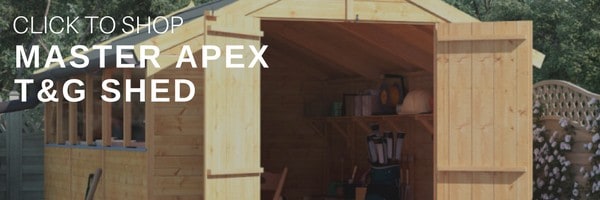 SG's Master Apex Shed | Garden Buildings Direct